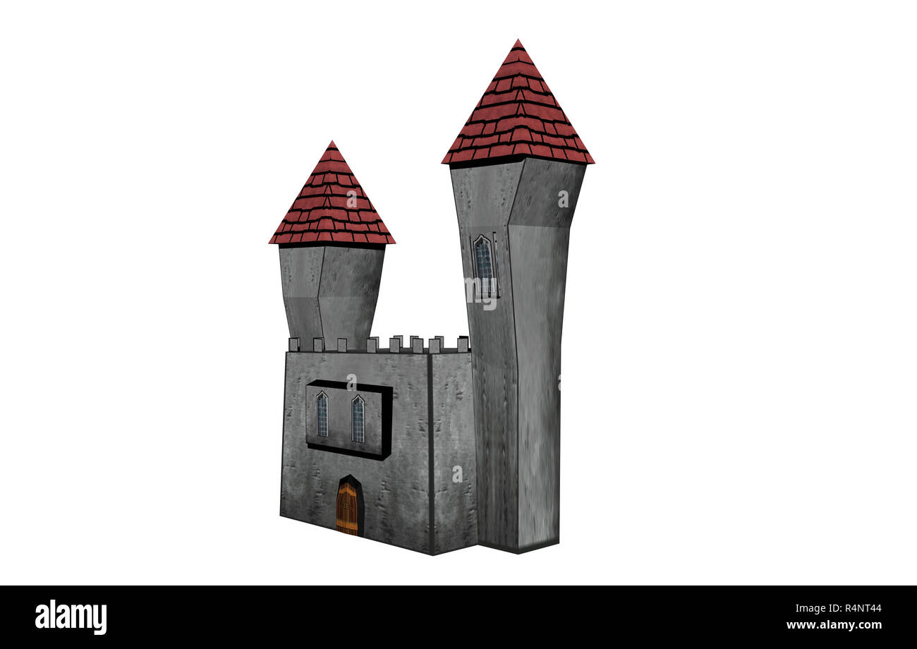 comic castle released Stock Photo - Alamy