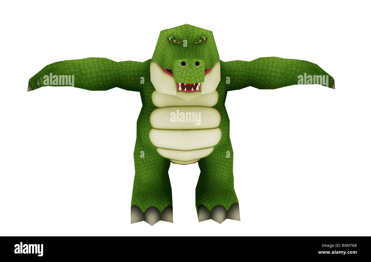 Cartoon alligator Cut Out Stock Images & Pictures - Alamy