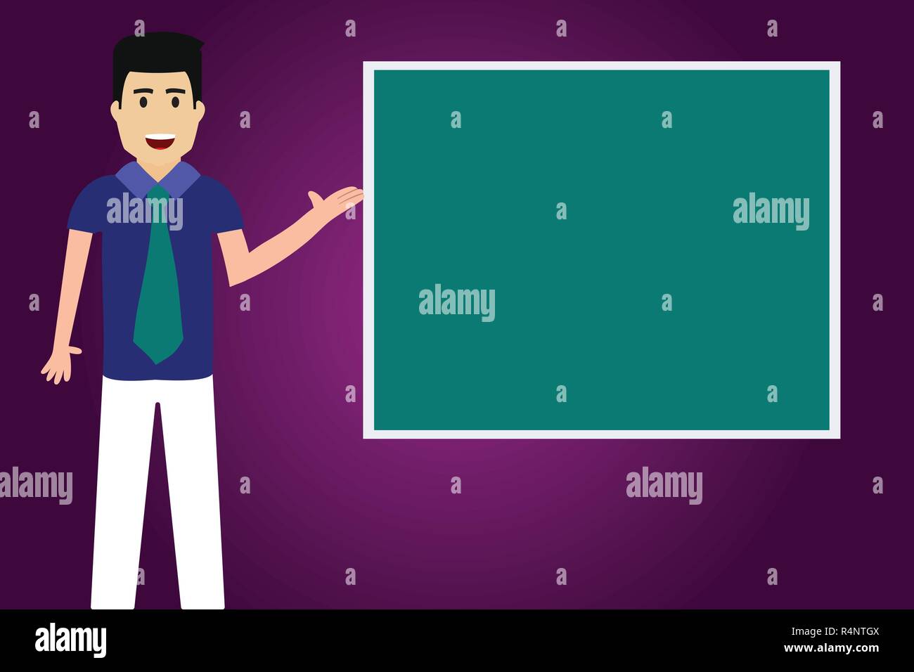 Poster banner demonstrating talking Stock Vector Images - Alamy