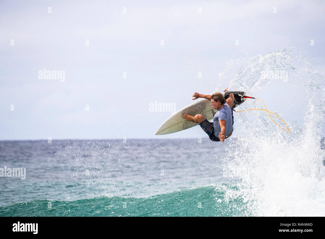 Surfer above wave hi-res stock photography and images - Alamy