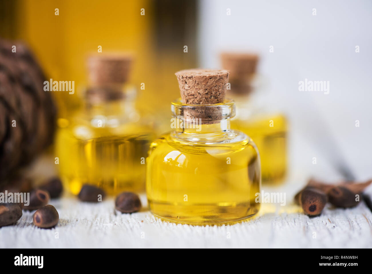 Cedar oil cold pressed hi-res stock photography and images - Alamy