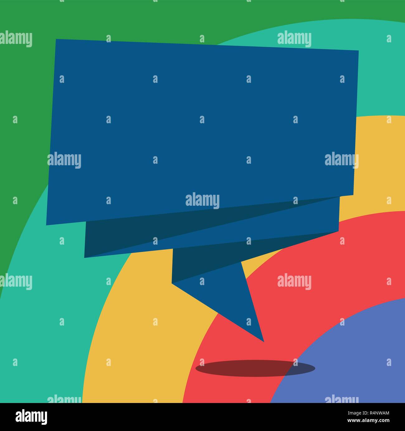 Design business concept Business ad for website promotion banners empty ...