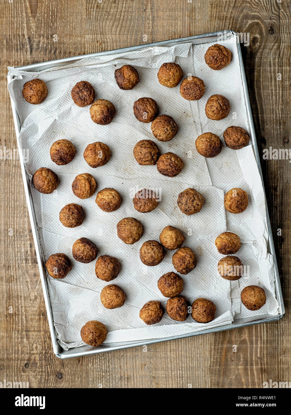 italian fried meatball Stock Photo - Alamy