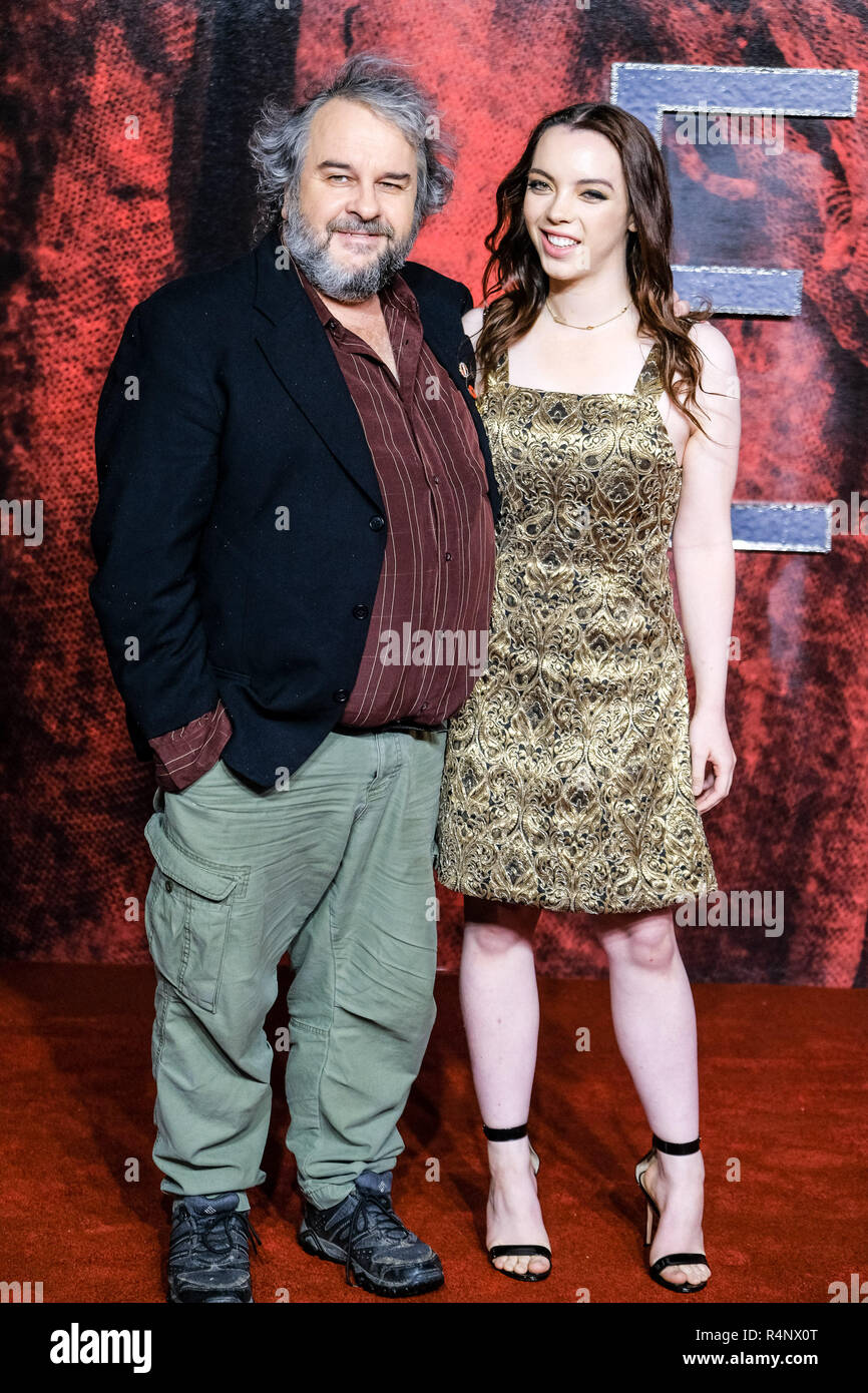 London, UK. 27th November, 2018. Peter Jackson and Katie Jackson at The ...