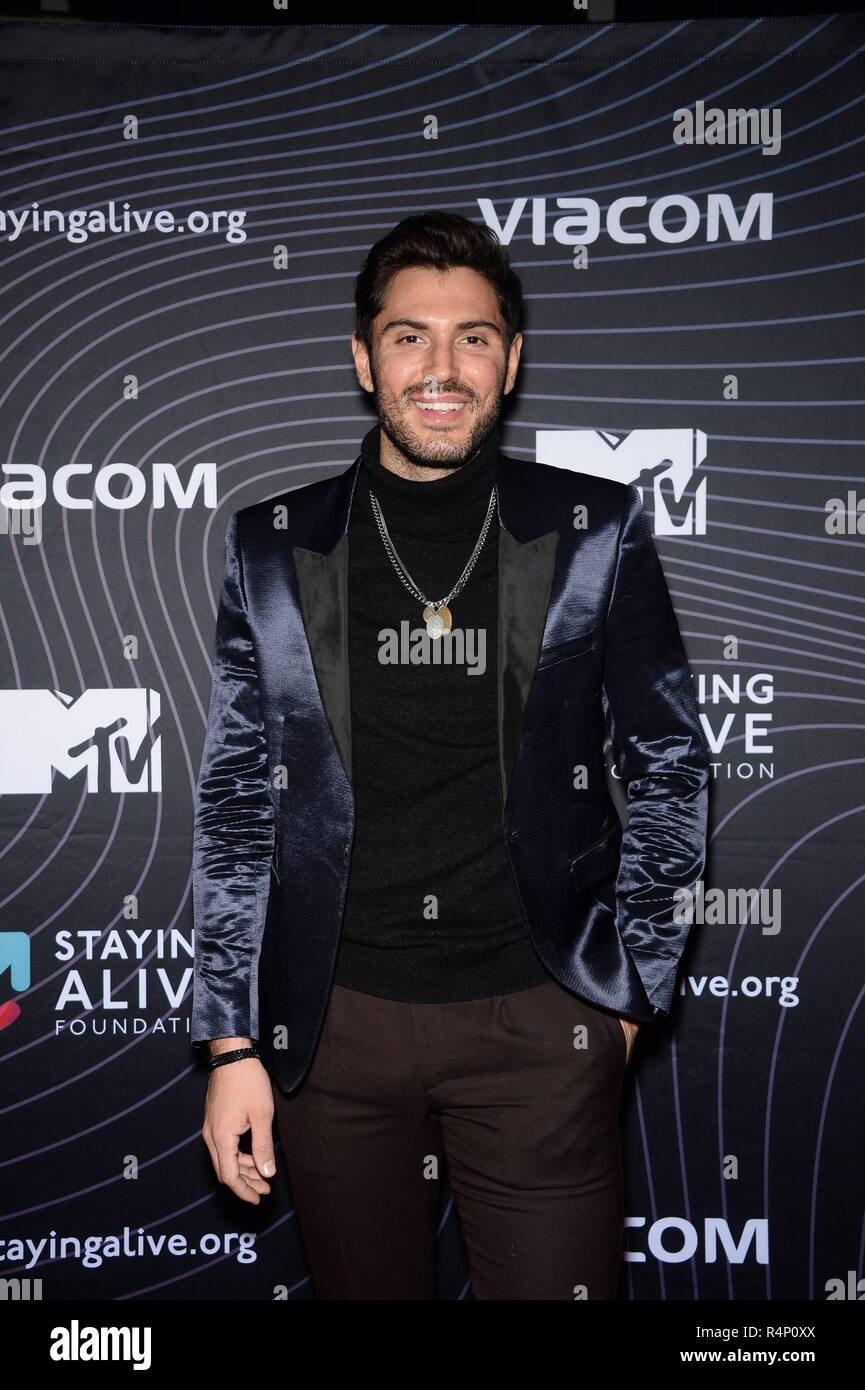 New York, NY, USA. 27th Nov, 2018. Joey Zauzig at arrivals for MTV ...