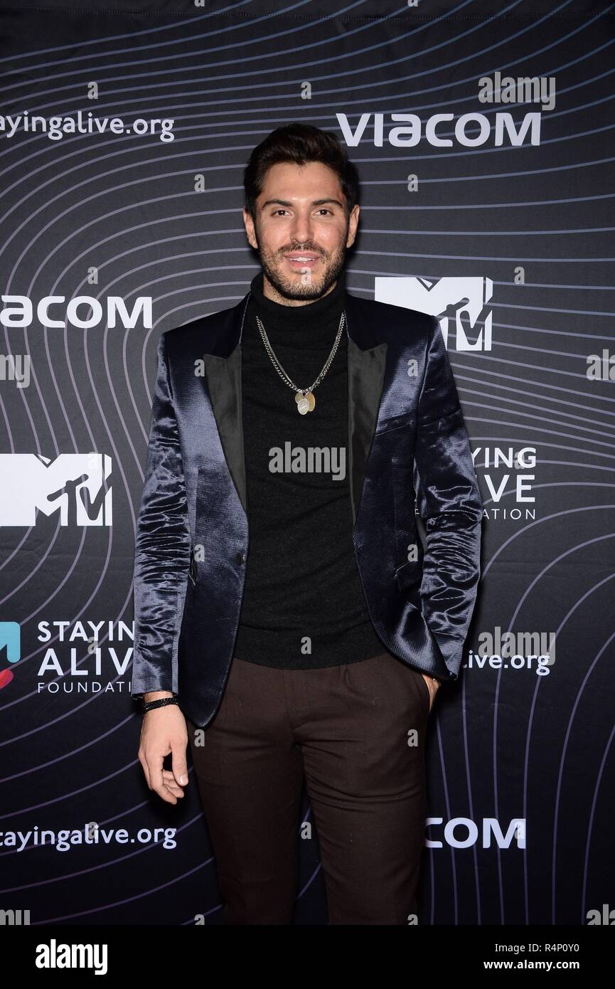 New York, NY, USA. 27th Nov, 2018. Joey Zauzig at arrivals for MTV ...