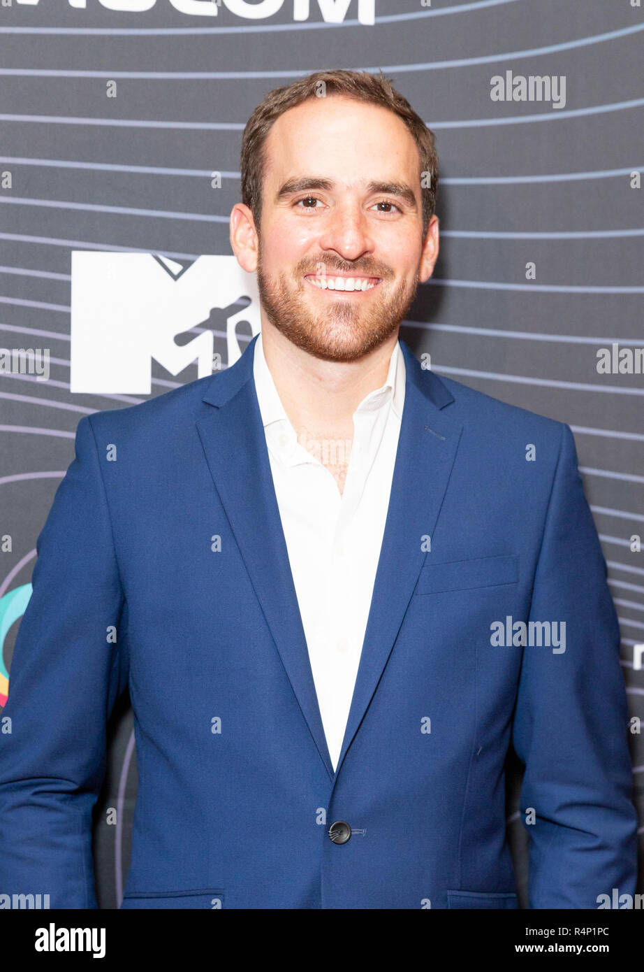 New York, NY - November 27, 2018: Tyler Spencer attends MTV Staying ...