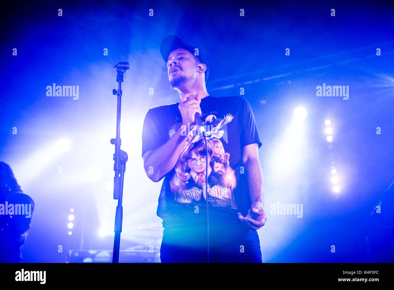 Brighton, UK. 27 November 2018. Raleigh Ritchie performs at Concorde 2 ...
