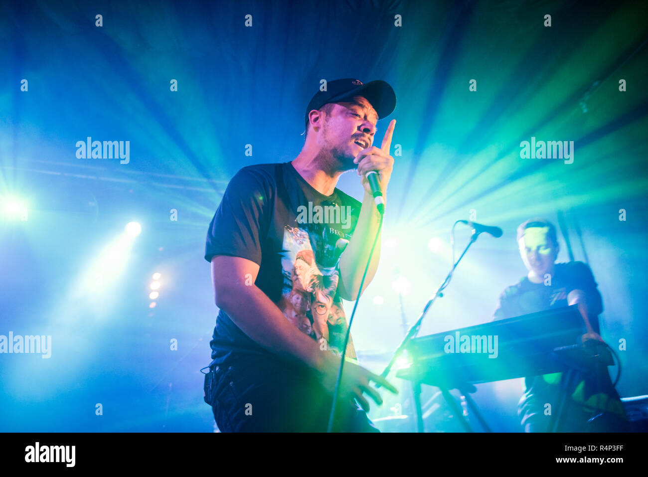 Brighton, UK. 27 November 2018. Raleigh Ritchie performs at Concorde 2 ...