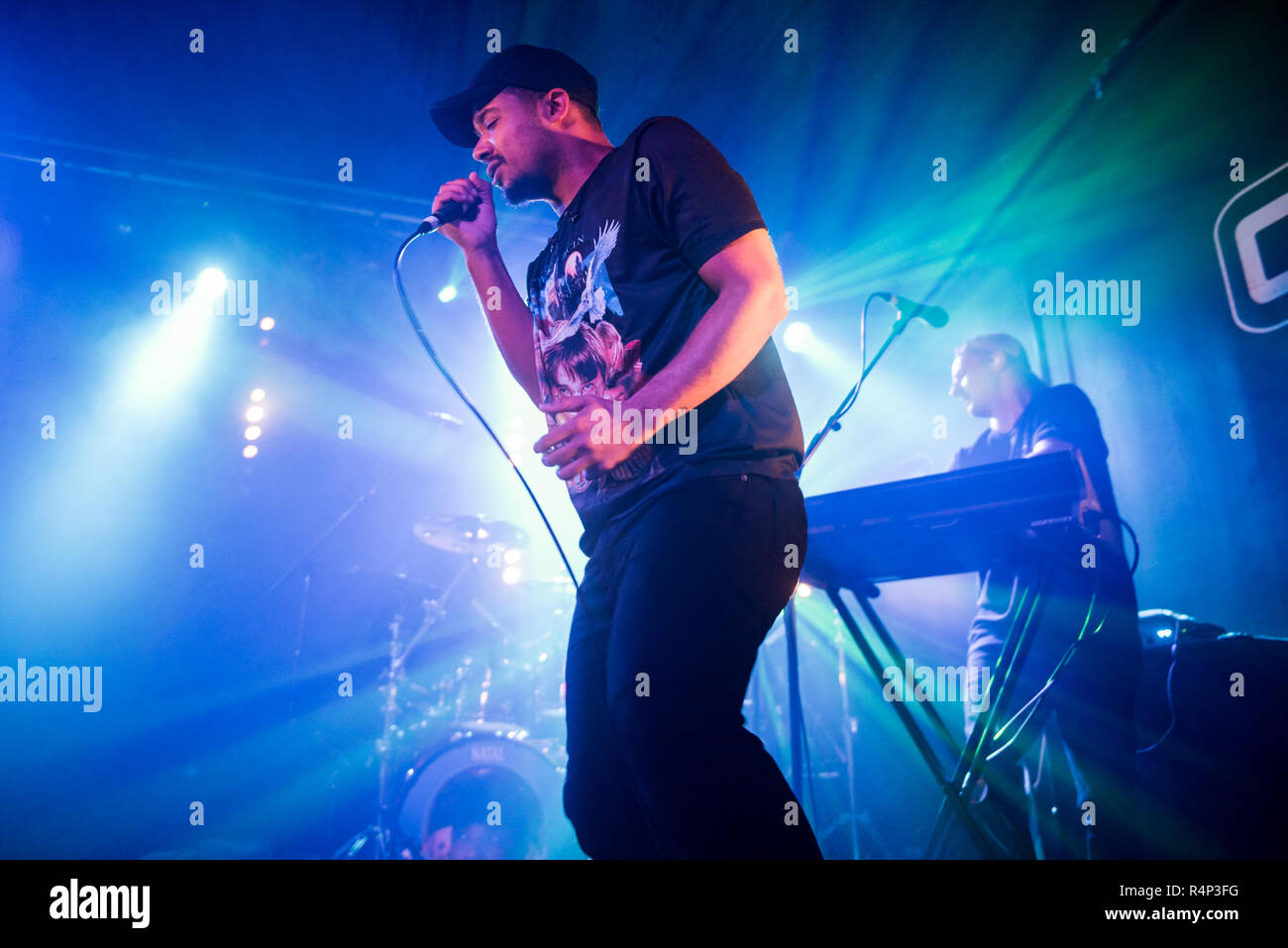 Brighton, UK. 27 November 2018. Raleigh Ritchie performs at Concorde 2 ...