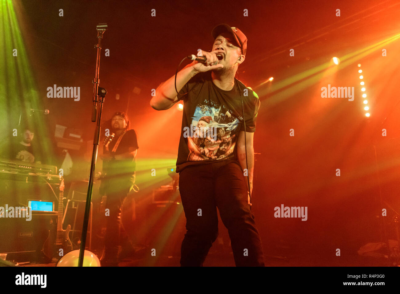 Brighton, UK. 27 November 2018. Raleigh Ritchie performs at Concorde 2 ...