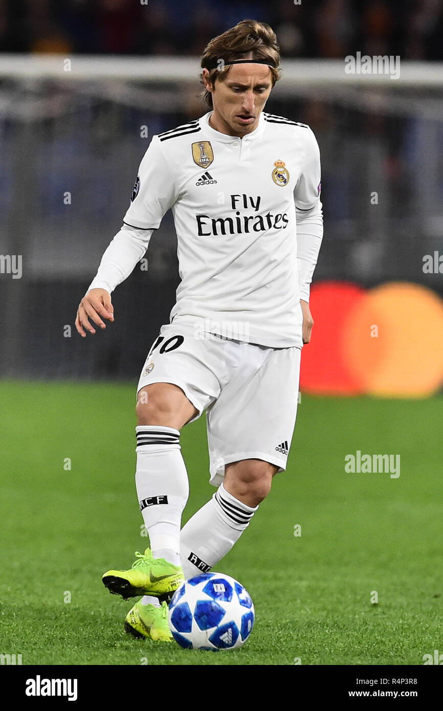 Rome, Italy. 27th Nov, 2018. CHAMPIONS LEAGUE Rome-Real Madrid Rome-27 ...