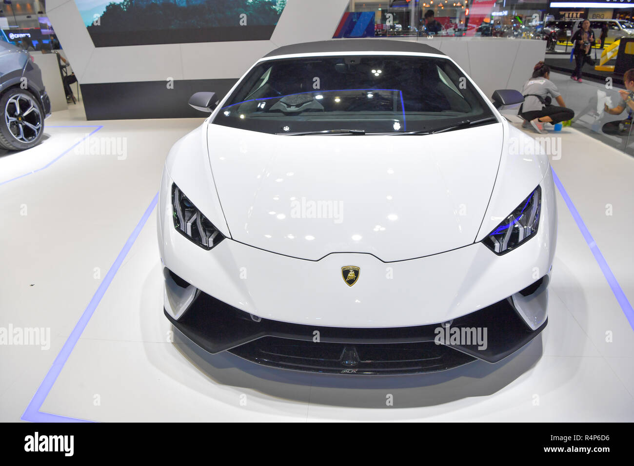 Nonthaburi, Thailand. 28th November, 2018. Lamborghini B10 car on ...