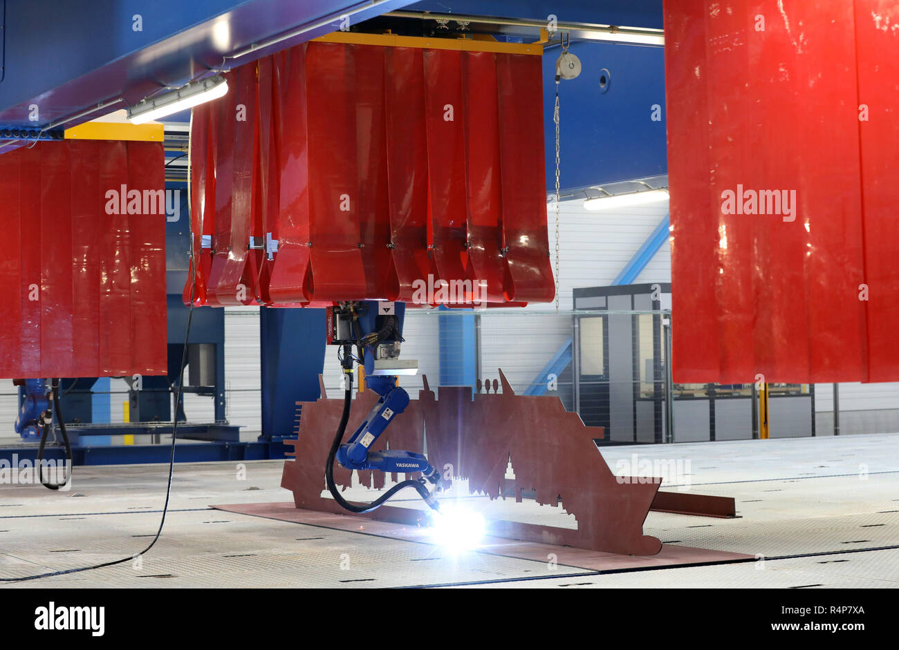 Rostock, Germany. 28th Nov, 2018. During the ceremonial commissioning ...