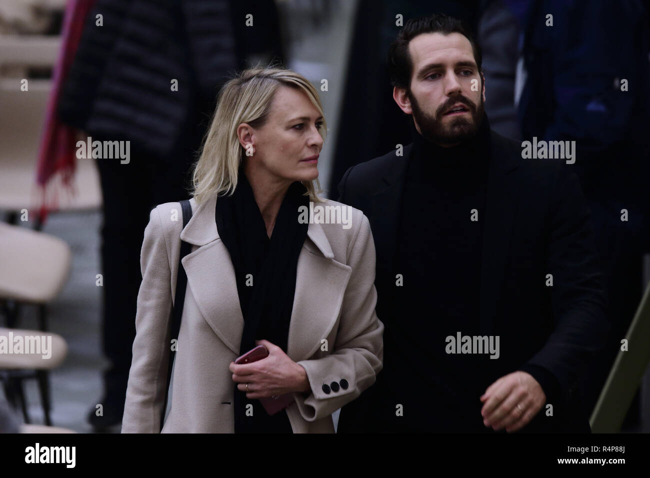 Vatican City, Vatican. 28th Nov 2018. (Holy See) American Actress ROBIN ...