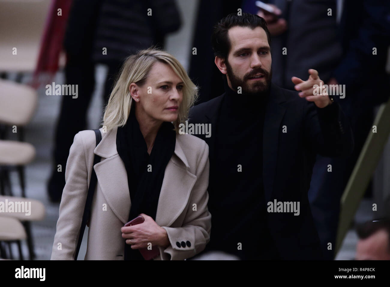 Vatican City, Vatican. 28th Nov 2018. (Holy See) American Actress ROBIN ...