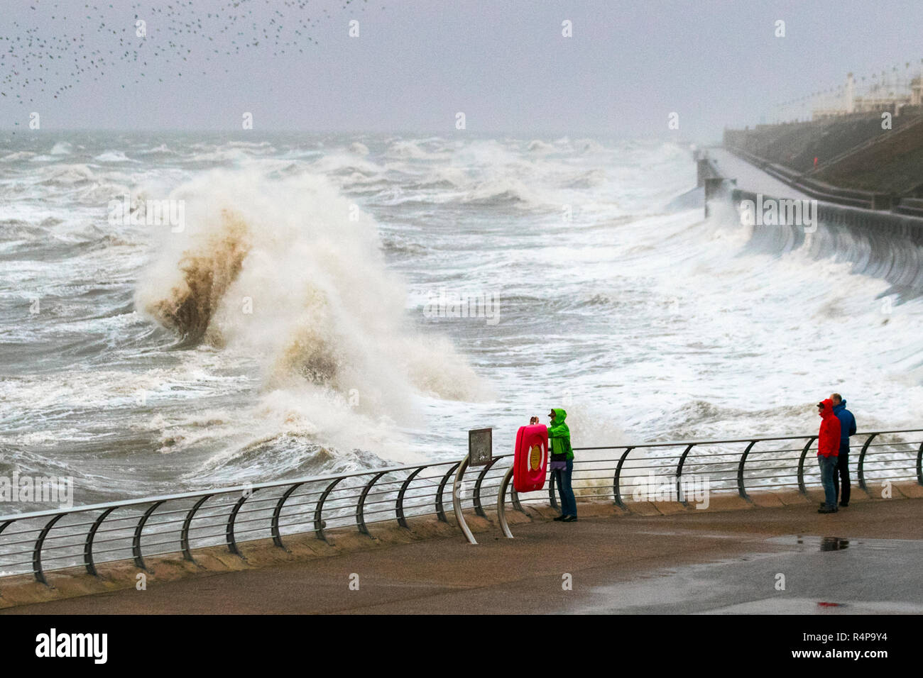 Blackpool storm hi-res stock photography and images - Alamy