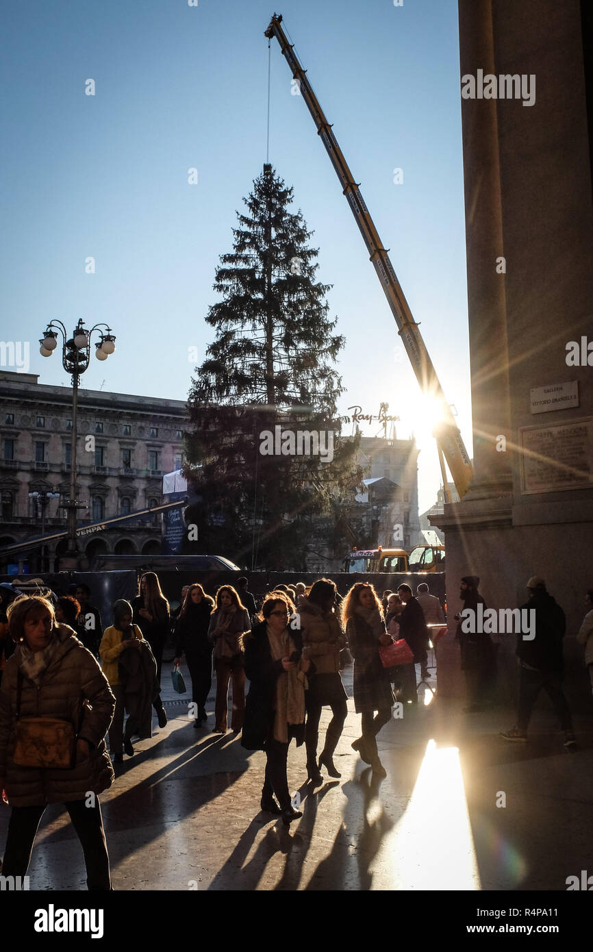 Foto LaPresse - Matteo Corner 28/11/2018 Milano, Italia cronaca L ...