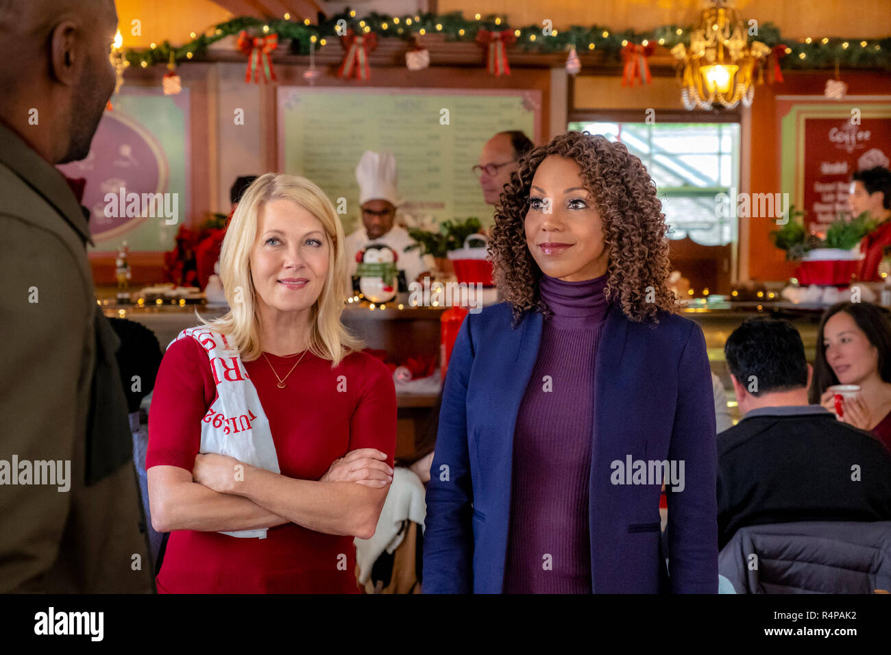 CHRISTMAS IN EVERGREEN: LETTERS TO SANTA, from left: Colin Lawrence ...