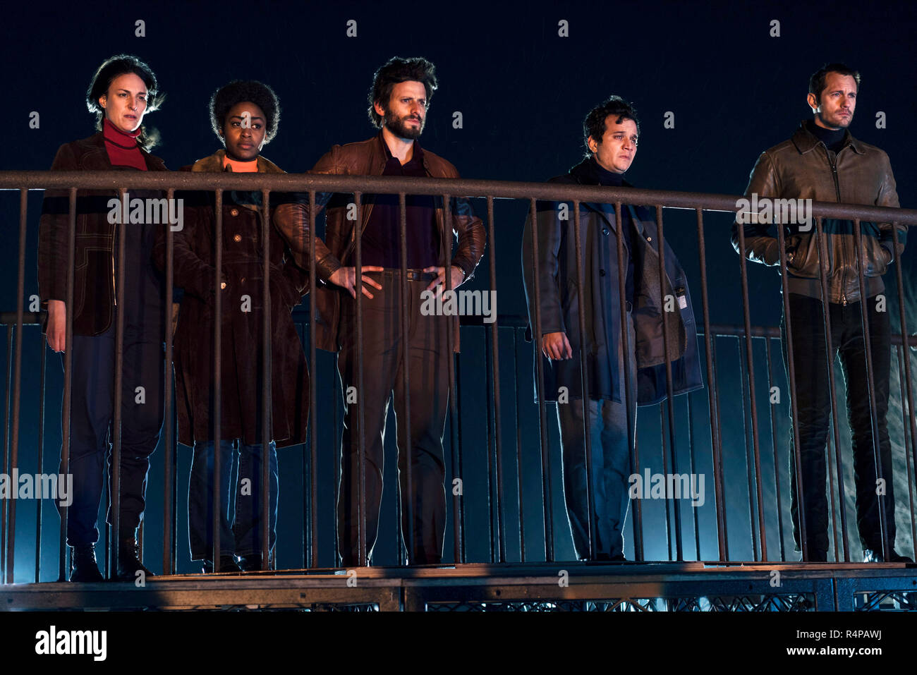 THE LITTLE DRUMMER GIRL, from left: Kate Sumpter, Simona Brown, Daniel ...