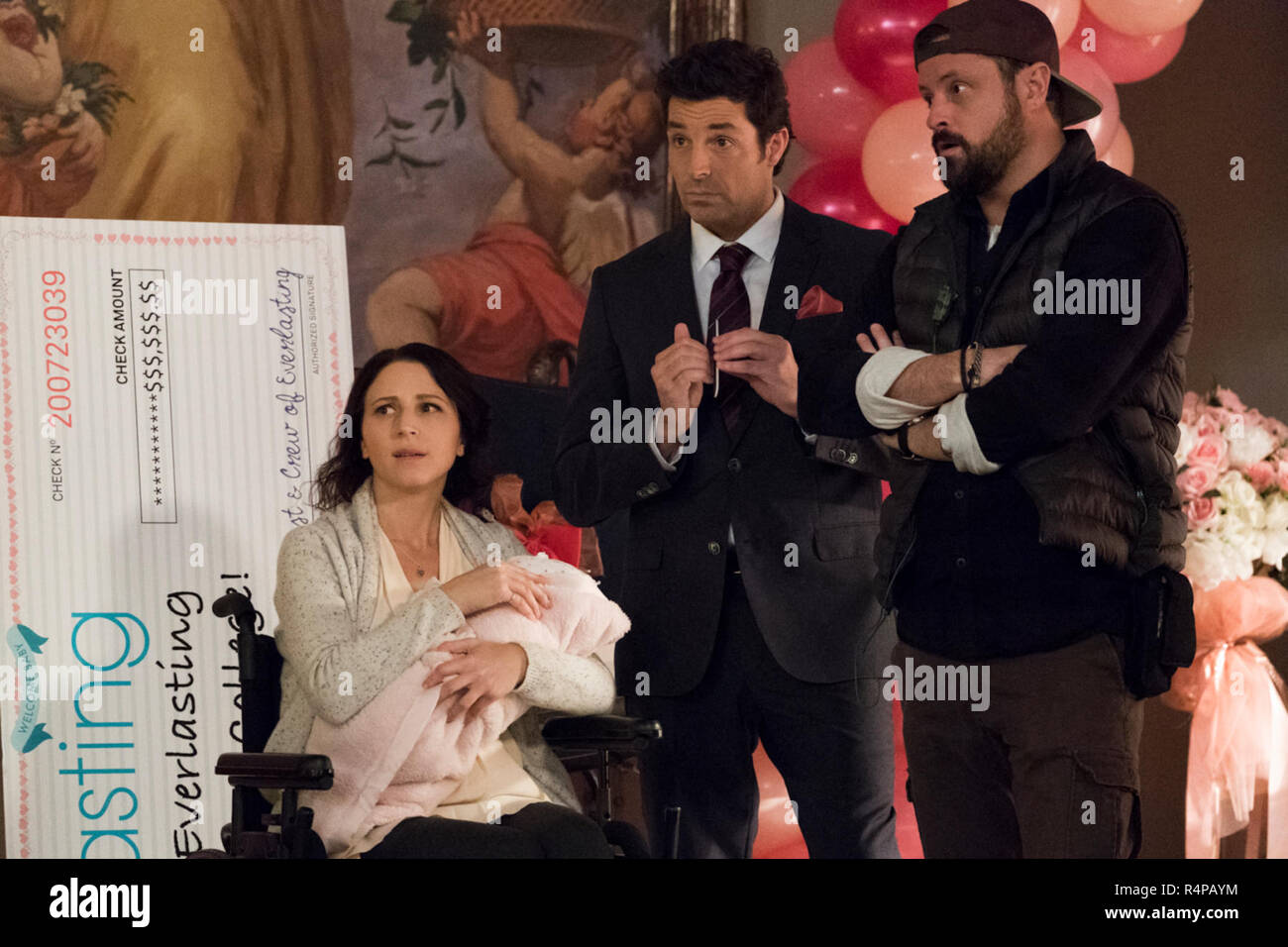 UNREAL, from left: Christina Sicoli, Brennan Elliot, Donovan Stinson ...