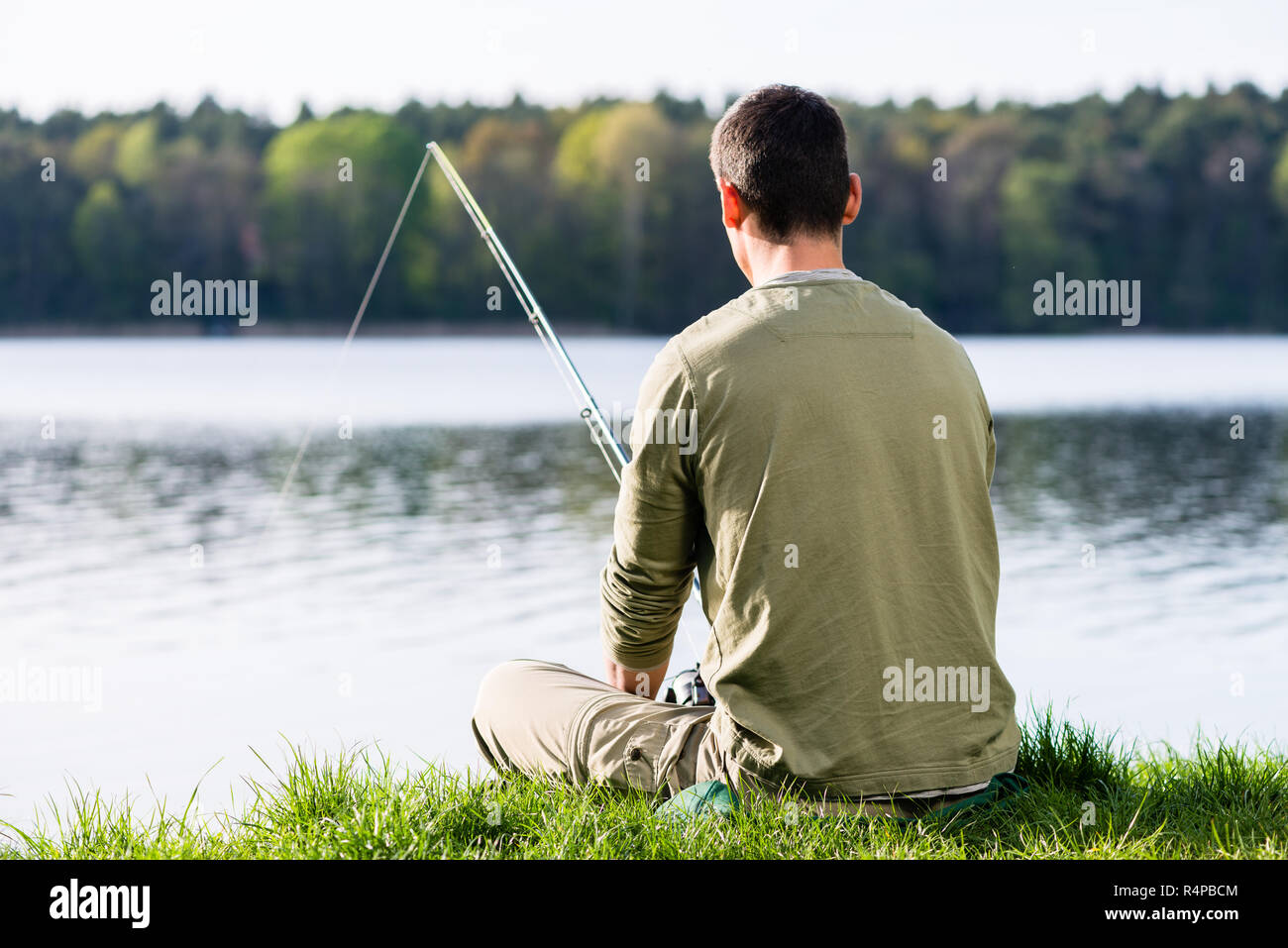 Angler sitting stool hi-res stock photography and images - Alamy
