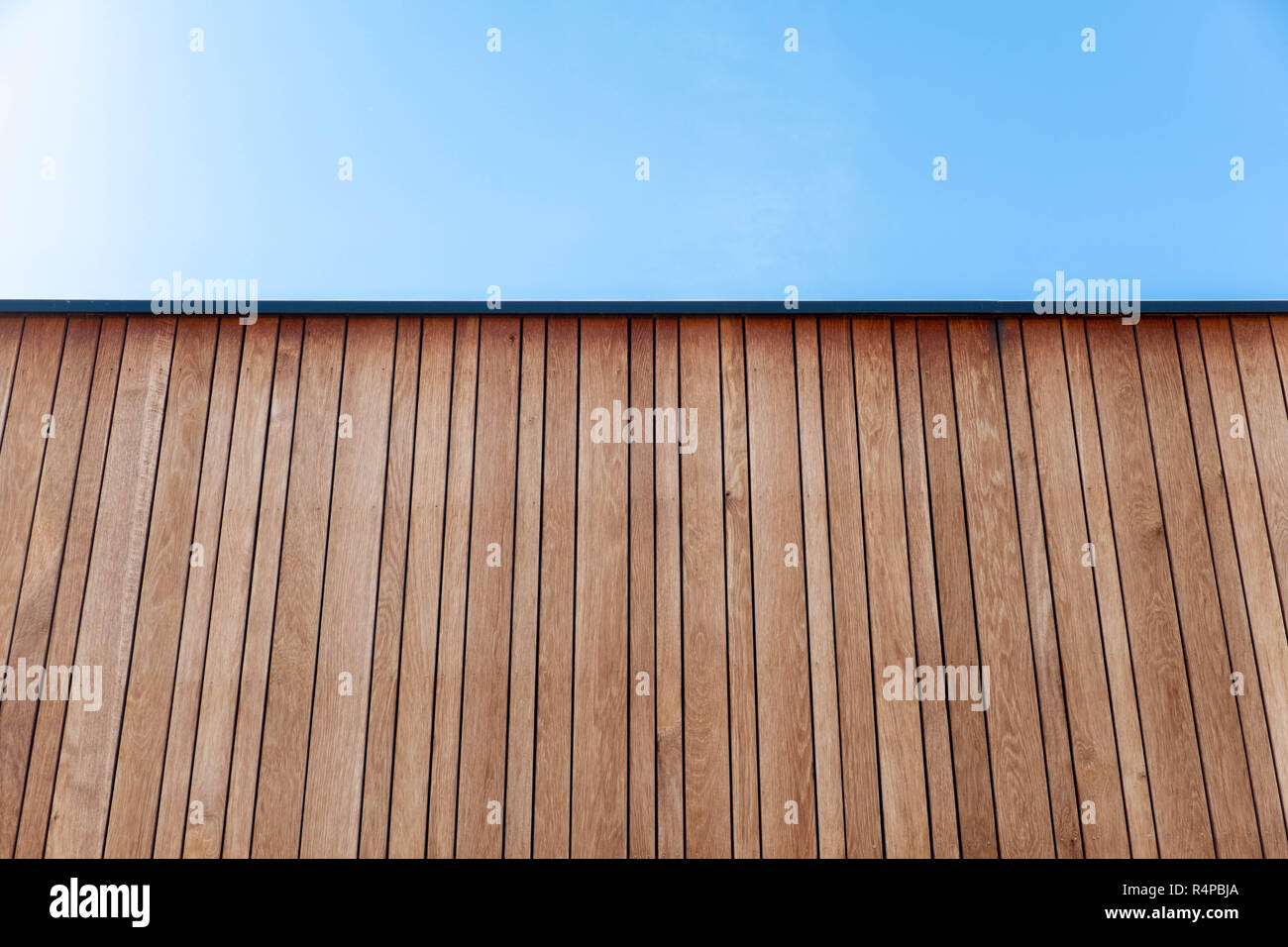 Wooden clad building hi-res stock photography and images - Alamy