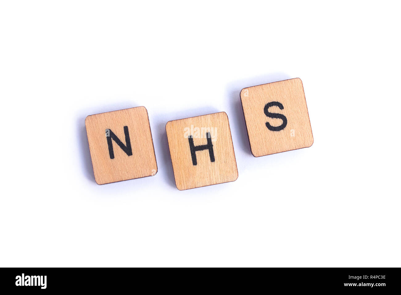 Nhs letter tiles hi-res stock photography and images - Alamy