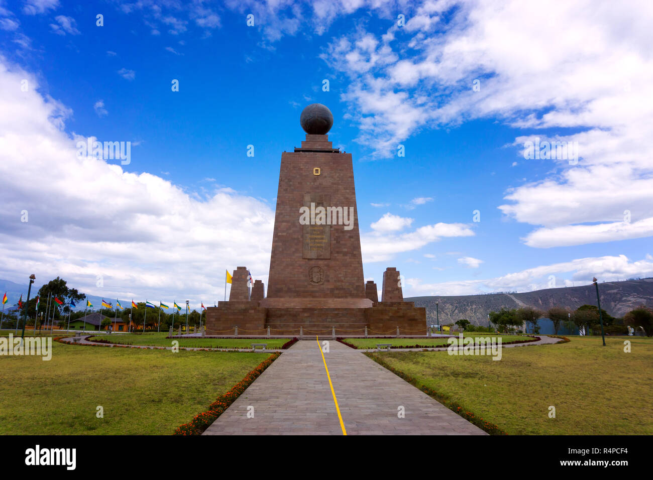 Monument to the Equator Stock Photo - Alamy