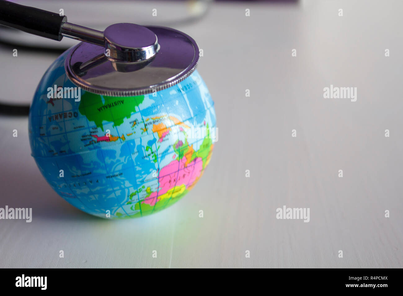 Stethoscope world concept global hi-res stock photography and images ...