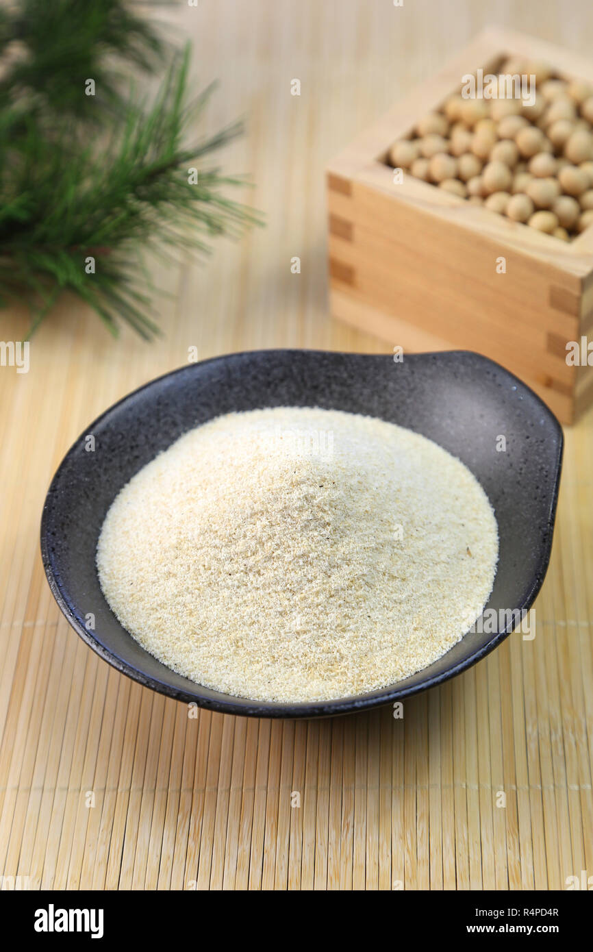 Okara Powder (Soy Pulp Stock Photo - Alamy