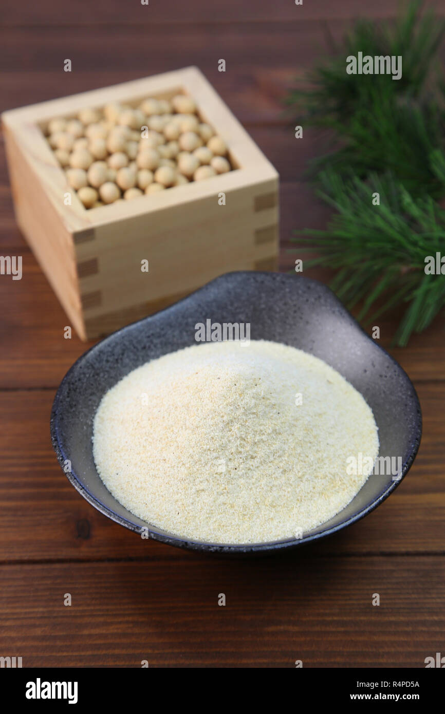 Okara Powder (Soy Pulp Stock Photo - Alamy