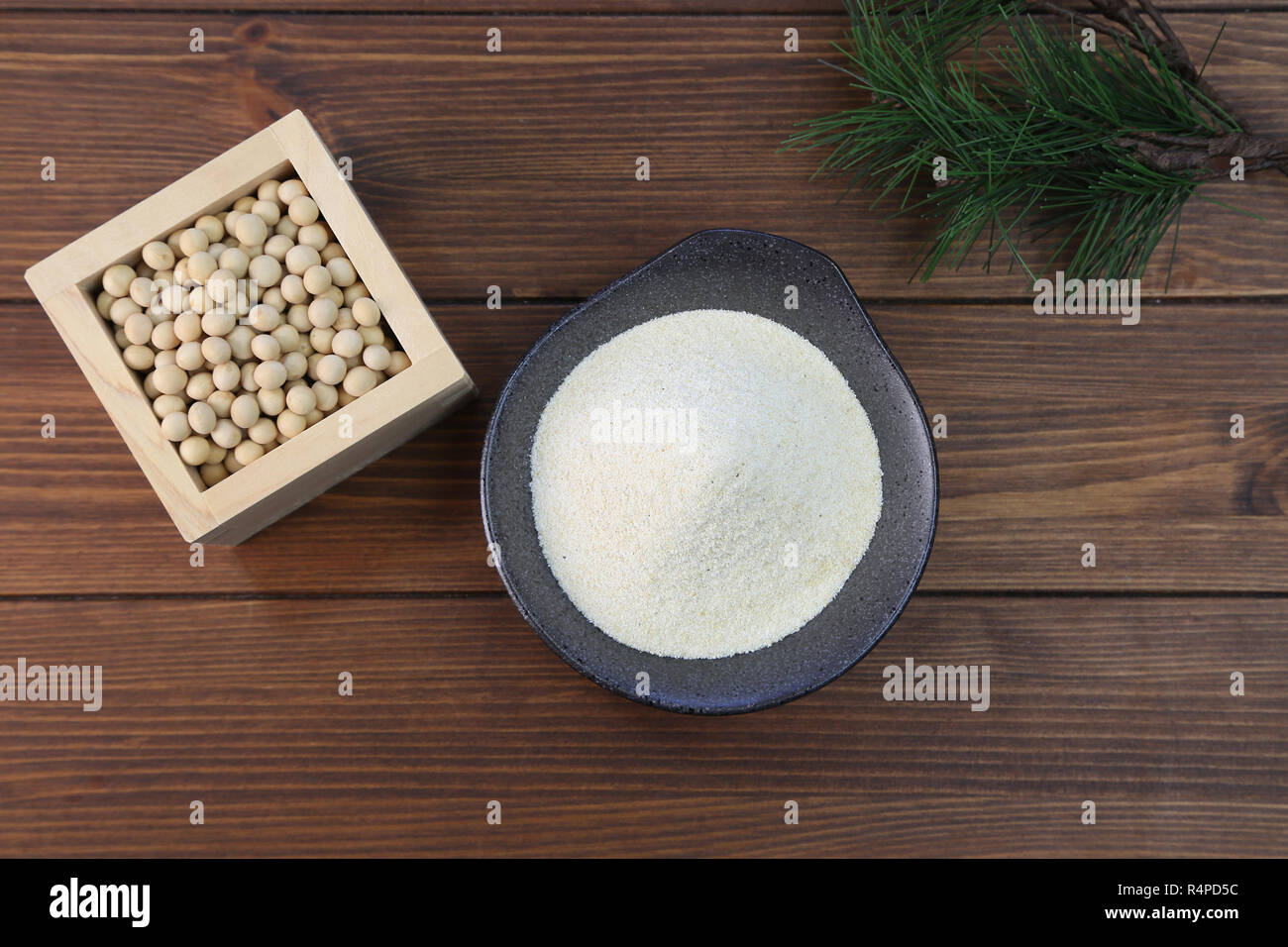 Okara Powder (Soy Pulp Stock Photo - Alamy