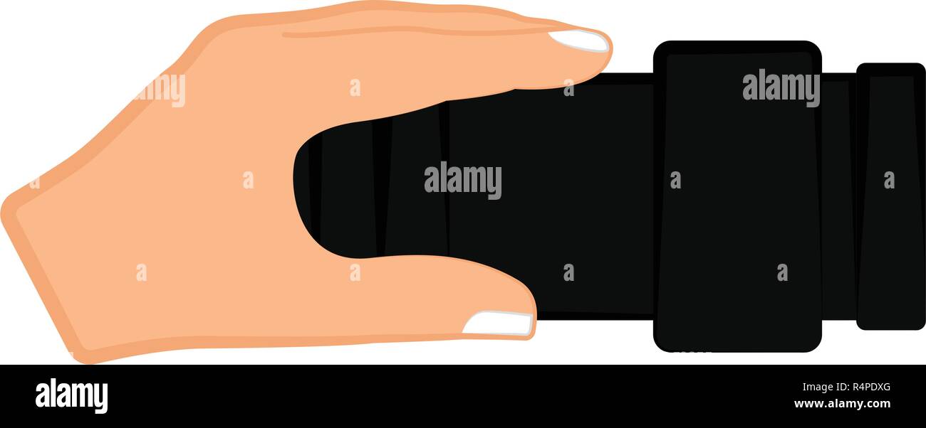 Hand holding a lantern Stock Vector Image & Art - Alamy