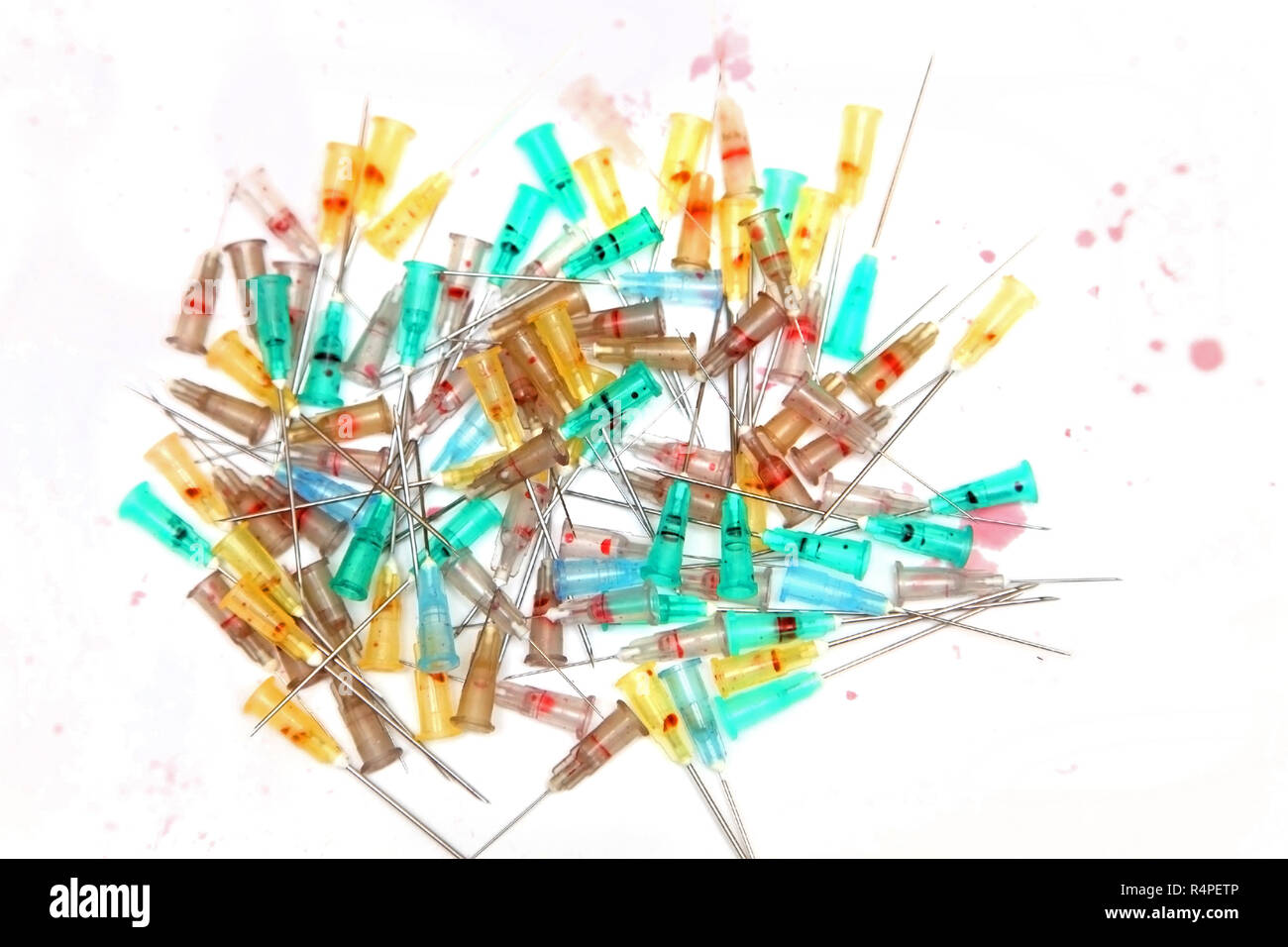 Used syringe Cut Out Stock Images & Pictures - Alamy