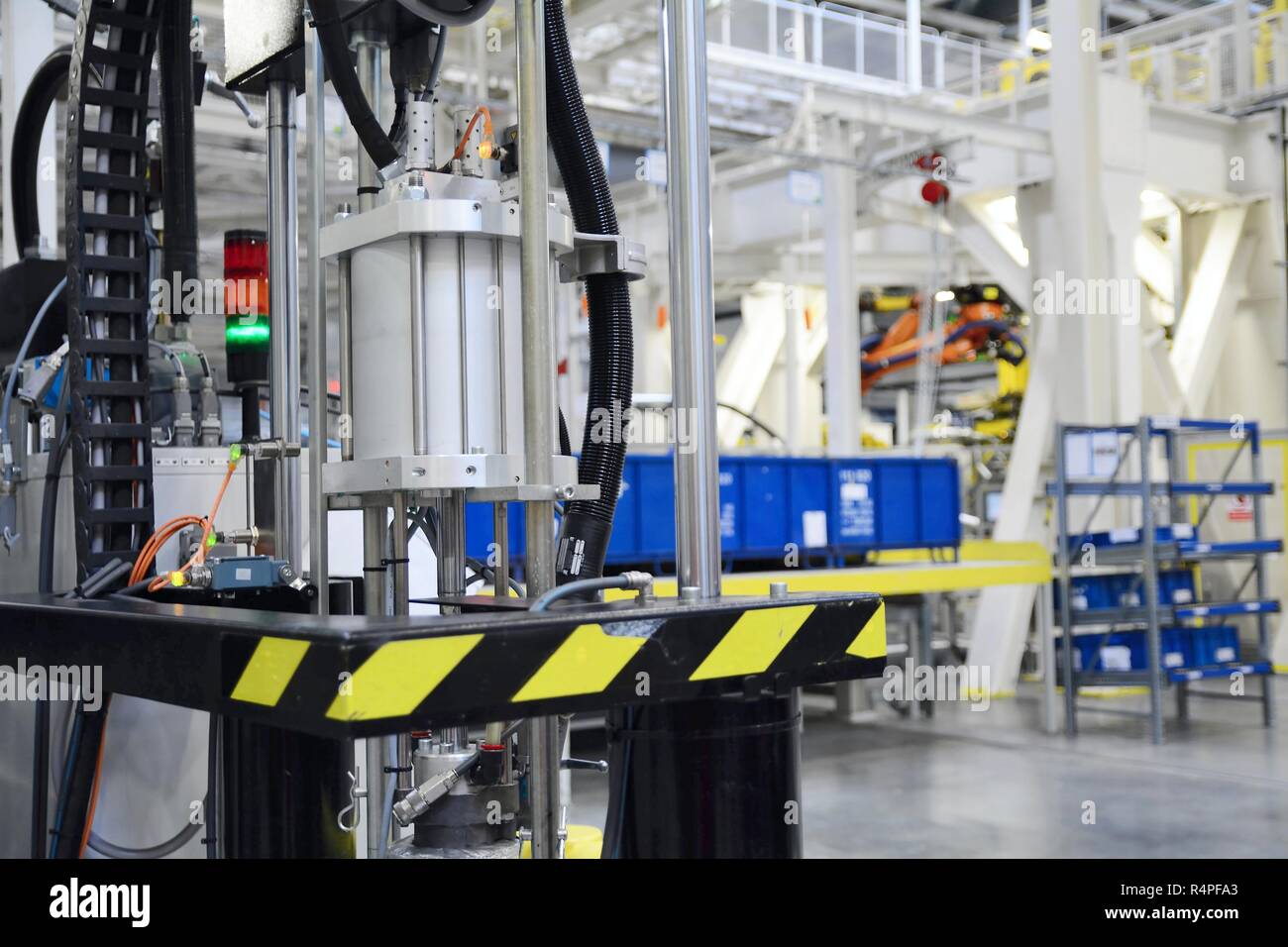 Machine tool in the factory Stock Photo - Alamy