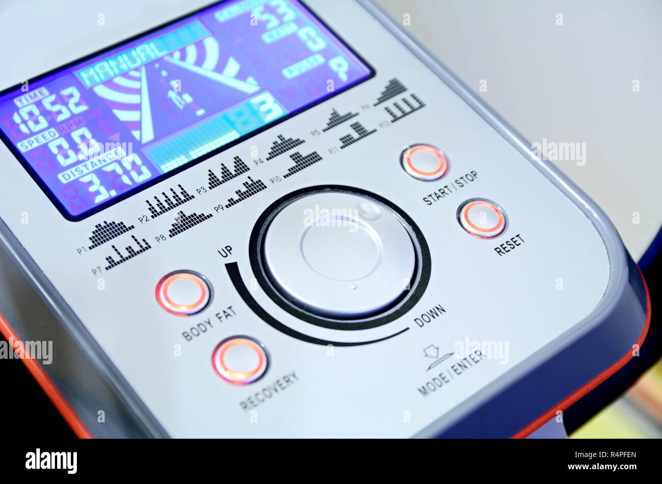 Display control panel Stock Photo - Alamy