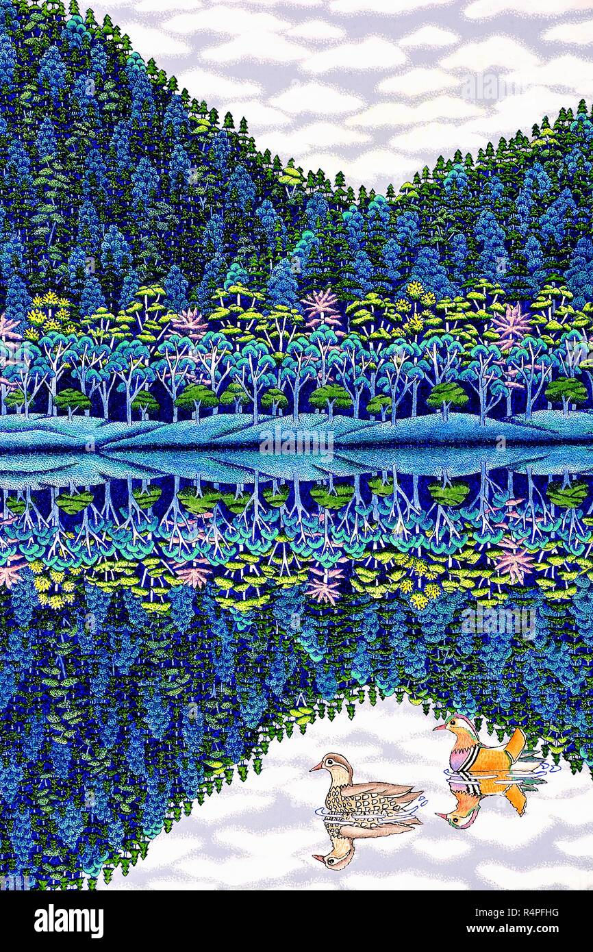 Silent lakes hi-res stock photography and images - Alamy