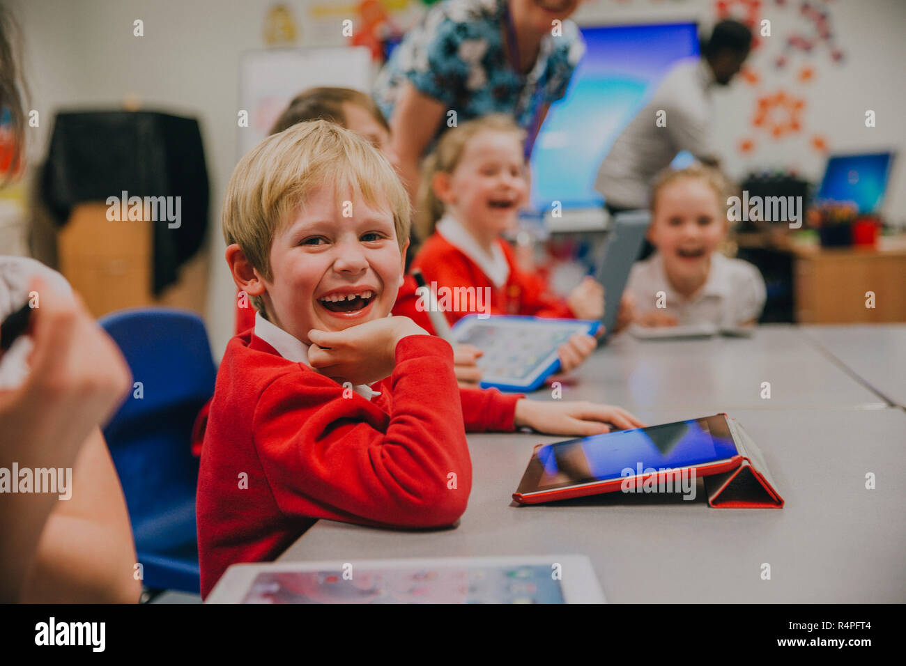 Futuristic school building interior hi-res stock photography and images ...
