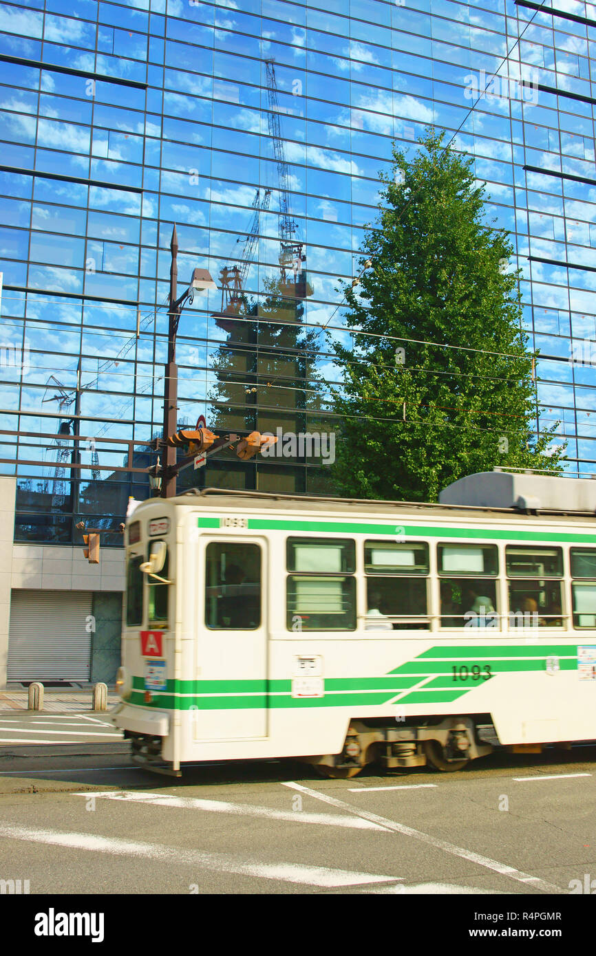 Kumamoto city tram hi-res stock photography and images - Alamy