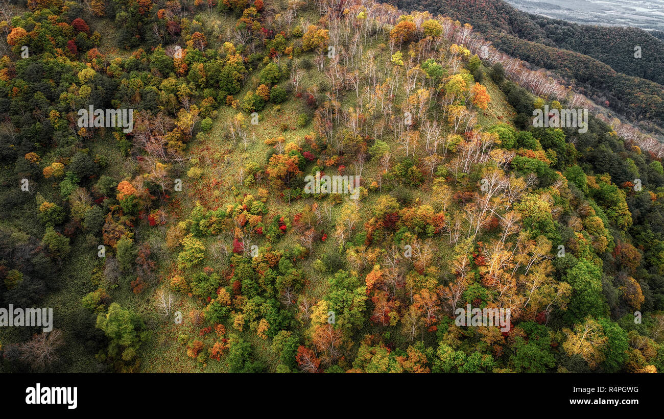 Aerial Photography of Tokachi, Hokkaido, Japan Stock Photo - Alamy