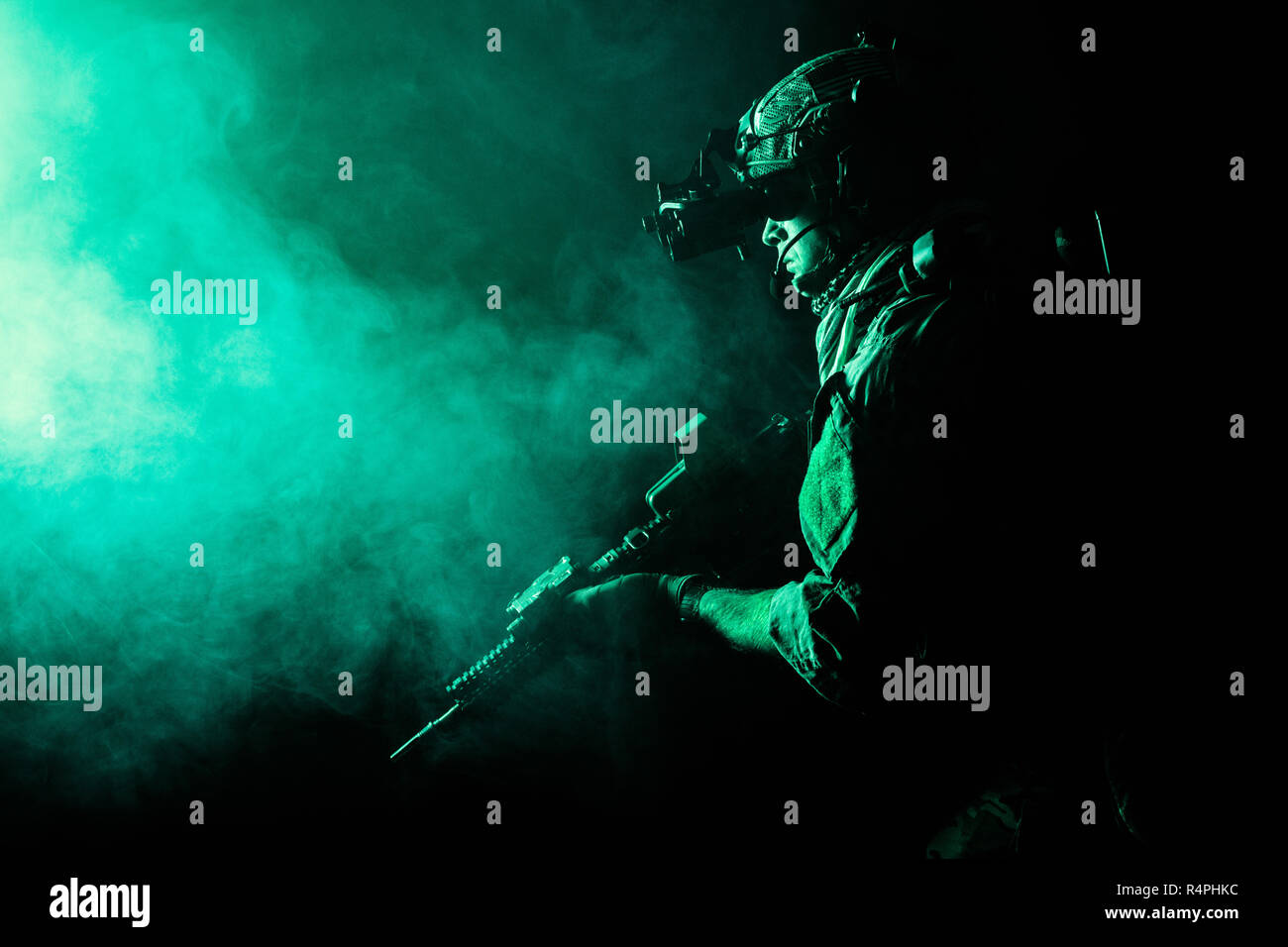 Army Ranger in field Uniforms Stock Photo - Alamy