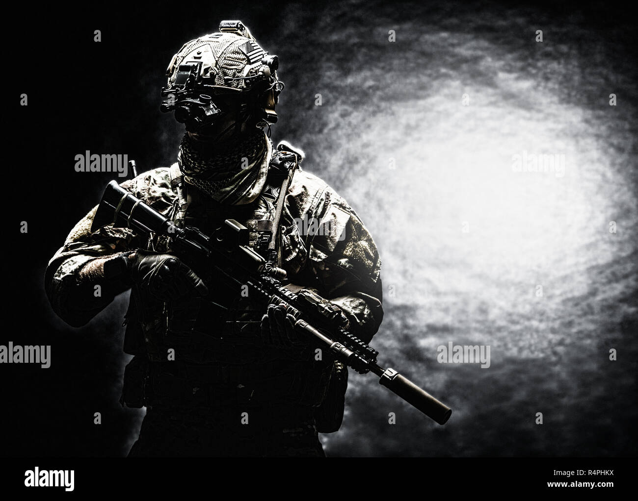 Army Ranger in field Uniforms Stock Photo - Alamy