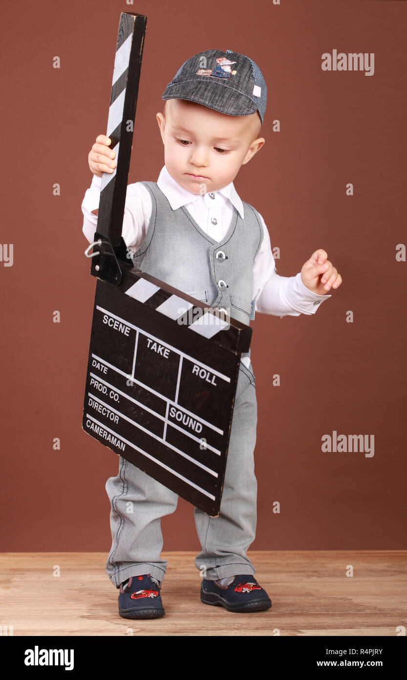 Clapper boy hi-res stock photography and images - Alamy