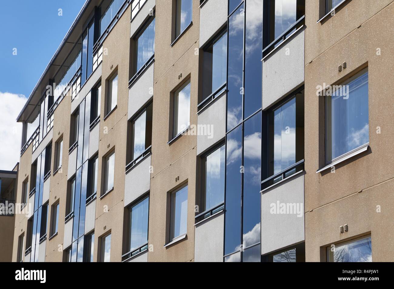 Block of Flats Stock Photo - Alamy