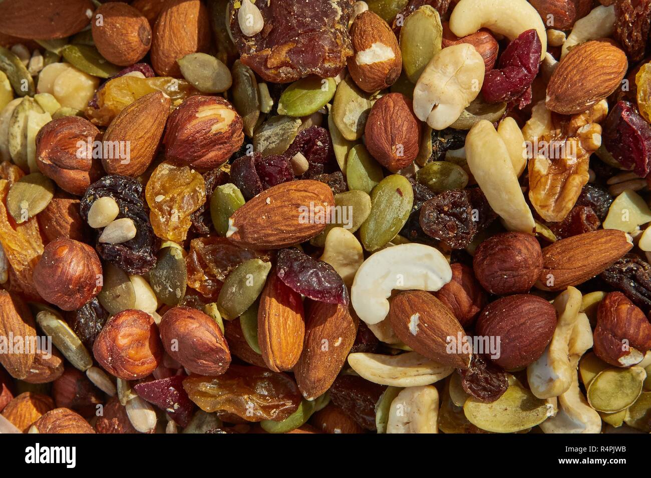 Diverse mix nuts seeds hi-res stock photography and images - Alamy