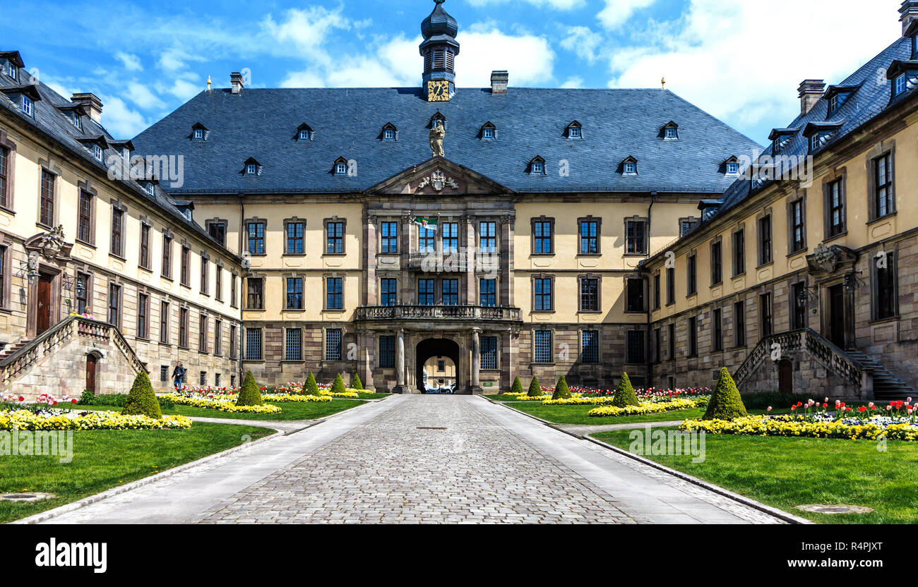 the baroque fulda city palace Stock Photo - Alamy