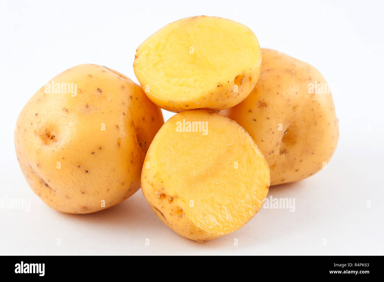 Yellow potato (Solanum phureja Stock Photo - Alamy