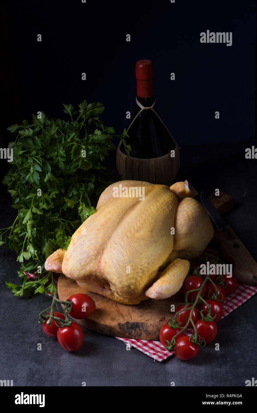 Hen capon hi-res stock photography and images - Alamy