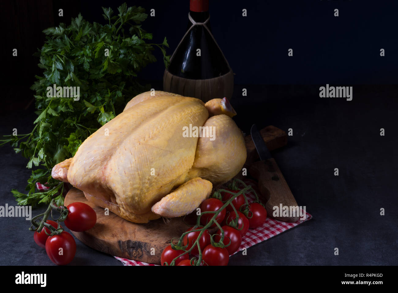 Capon dish hi-res stock photography and images - Alamy